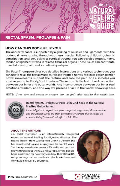 Jini's Natural Healing Guide: Rectal Spasm, Prolapse & Pain (eBook ...